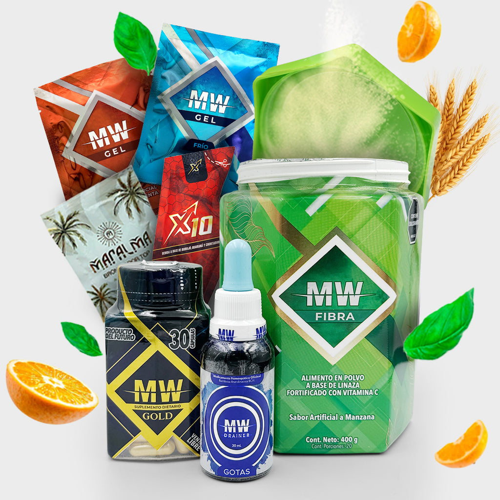 MW GOLD + SACHET DE GEL FRÍO – MW INTERNATIONAL